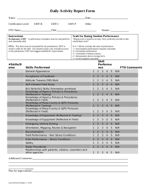Daily Evaluation .docx - ems mesacounty Doc Template | pdfFiller