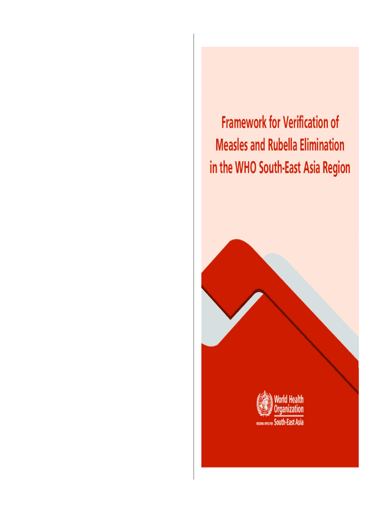 Fillable Online World Health Organization South-East Asia Region - WHO ...