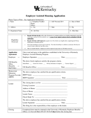 Fillable Online hr uky Get help with your online Home Office ...