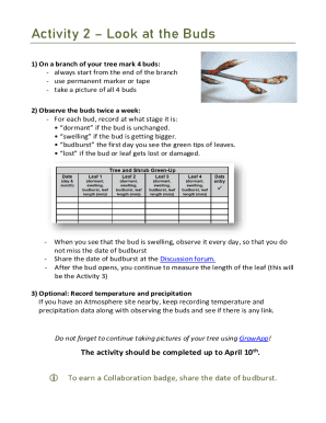 Fillable Online nenc gov The buds that are present at the tip of stem ...