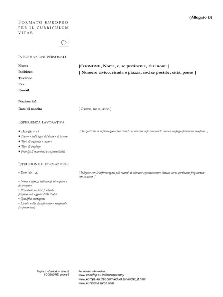 COGNOME, Nome, e, se pertinente, altri nomiNumero civico, ... Doc ...