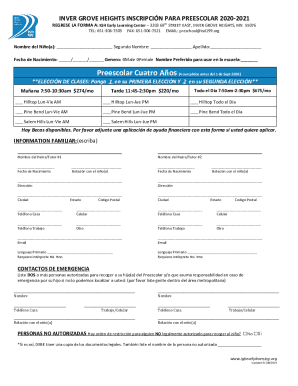 Completable En línea Inver Grove Heights Forms Fax Email Imprimir ...