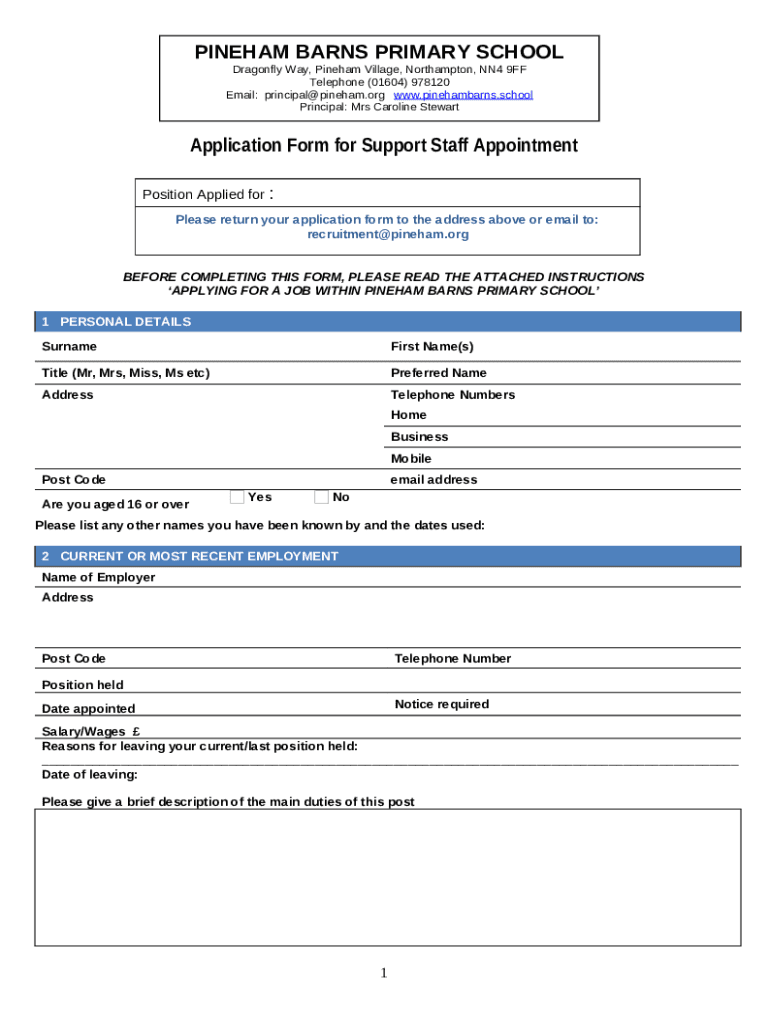 Applying for a vacancy/requisition at FAO Doc Template | pdfFiller