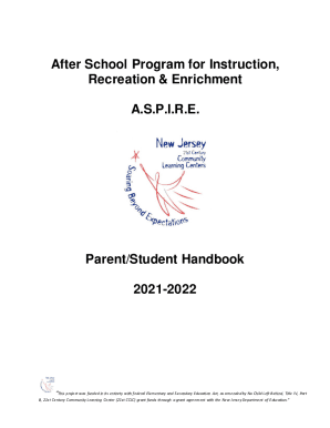 Fillable Online After School Program for Instruction, Fax Email Print ...