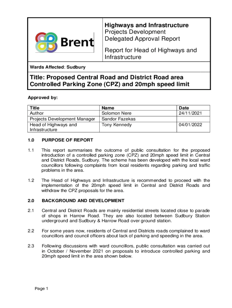 Fillable Online Where and what are Controlled Parking Zones (CPZs)? Fax ...