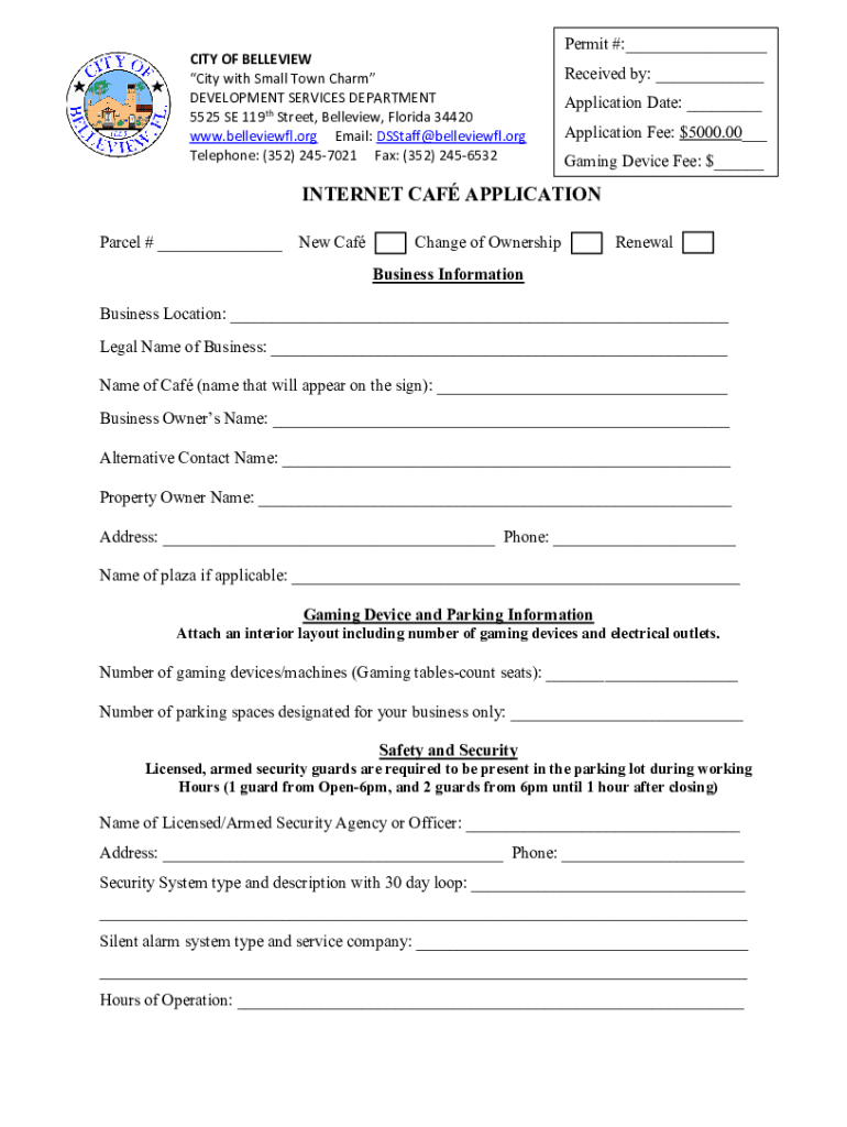 Fillable Online INTERNET CAF APPLICATION Fax Email Print - pdfFiller