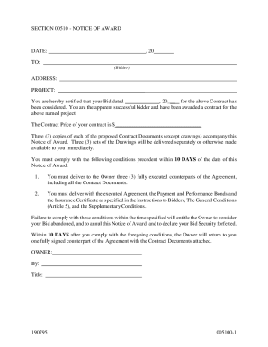 Fillable Online SECTION 00665. CCA FORMS Fax Email Print - pdfFiller