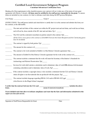 Fillable Online How to Apply for Designation As A Certified Local ...