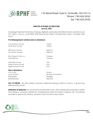 Fillable Online RPHF Solid Waste District Fax Email Print - pdfFiller