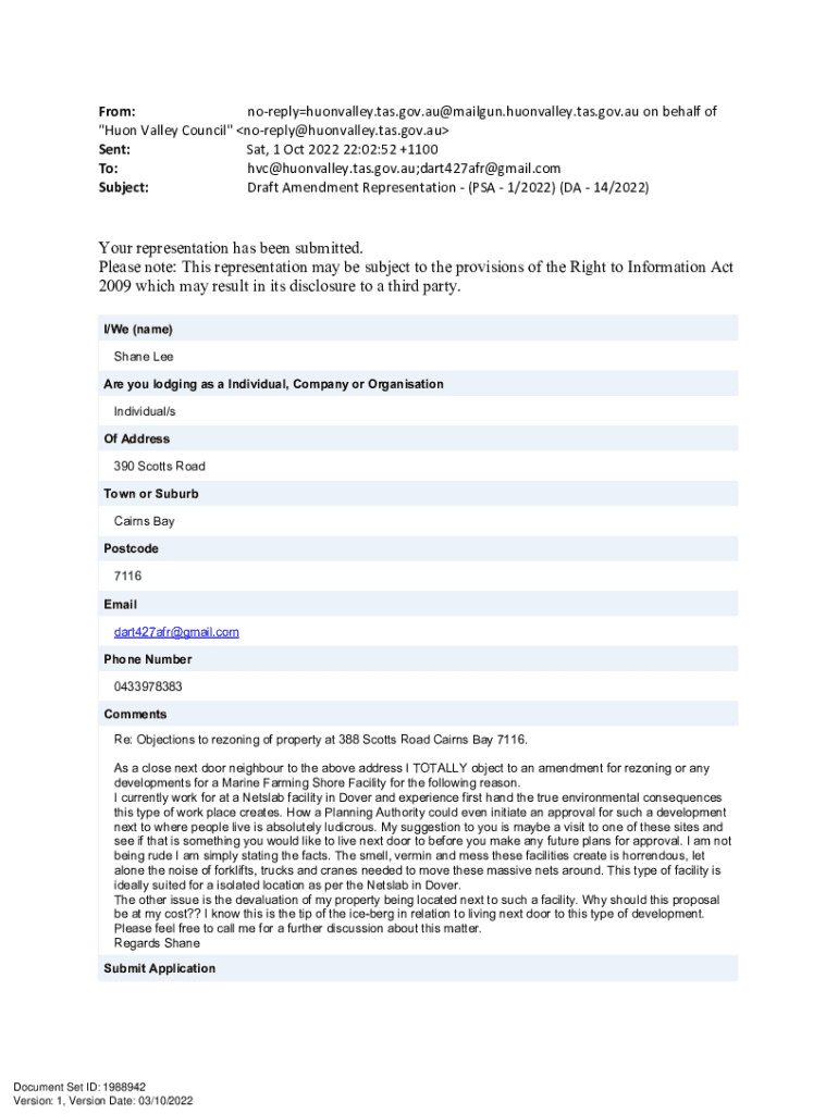 Fillable Online ECM1988942v1Draft Amendment Representation - (PSA Fax ...