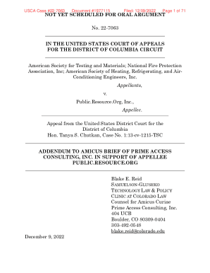 Fillable Online law resource 2022.12.09 22-7063 Prime Access Consulting ...