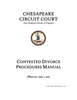 Fillable Online A Quick Guide to Virginia's Contested Divorce Process ...