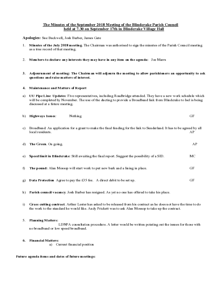 Fillable Online 30 on September 17th in Blindcrake Village Hall Fax ...