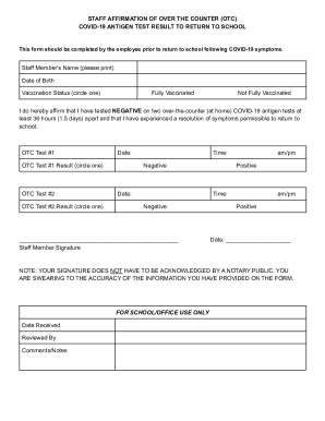 Fillable Online Staff Attestation Form Fax Email Print - pdfFiller
