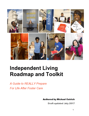 Fillable Online Independent Living Roadmap and Toolkit Fax Email Print ...