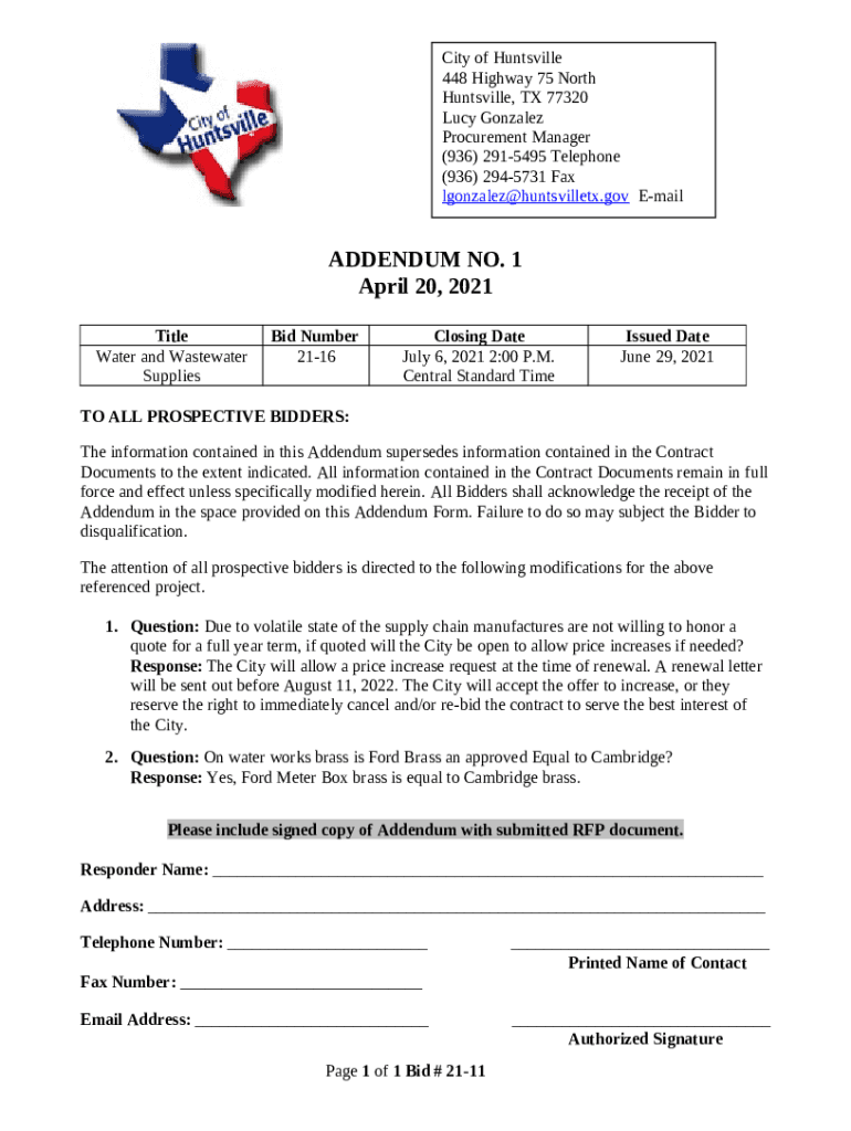 Reauthorization Addendum to NPDES Fact Sheet Doc Template | pdfFiller