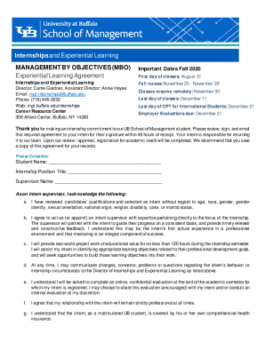 Fillable Online Internship Fact Sheet Fax Email Print - pdfFiller