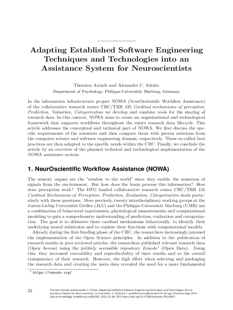 Fillable Online Adapting Established Software Engineering Fax Email ...