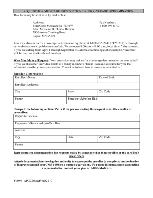 Fillable Online Blue-Medicare-PDP-Enrollment-Form. ... Fax Email Print ...