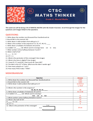 Fillable Online Free Math Worksheets for Kids from the Math Salamanders ...