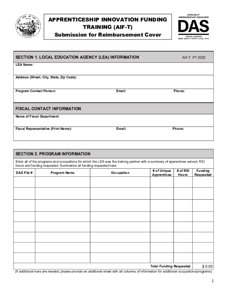 Fillable Online Apprenticeship and Training - Delaware Department of ...