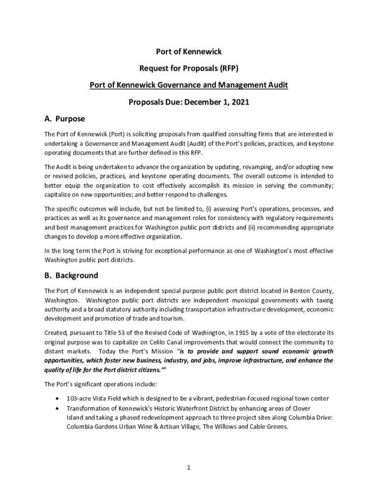 Fillable Online REVISED REQUEST FOR PROPOSALS (RFP) ... Fax Email Print ...