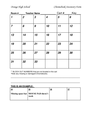 Fillable Online 1:1 Chromebook Agreement Form Fax Email Print - pdfFiller