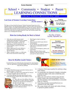 Fillable Online Prevent Summer Slide Learning Loss with This Guide Fax ...