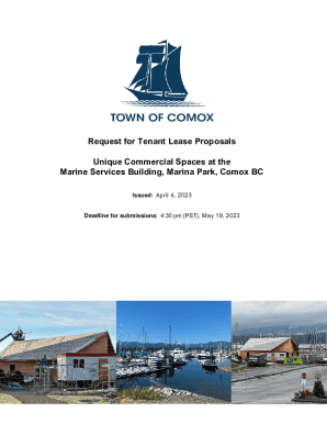 Fillable Online Request for Tenant Lease Proposals - Marine Services ...