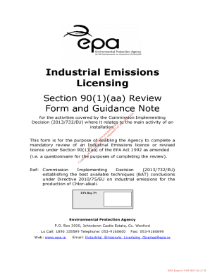 Fillable Online Air Emissions - New Source Review Program Fact Sheet ...