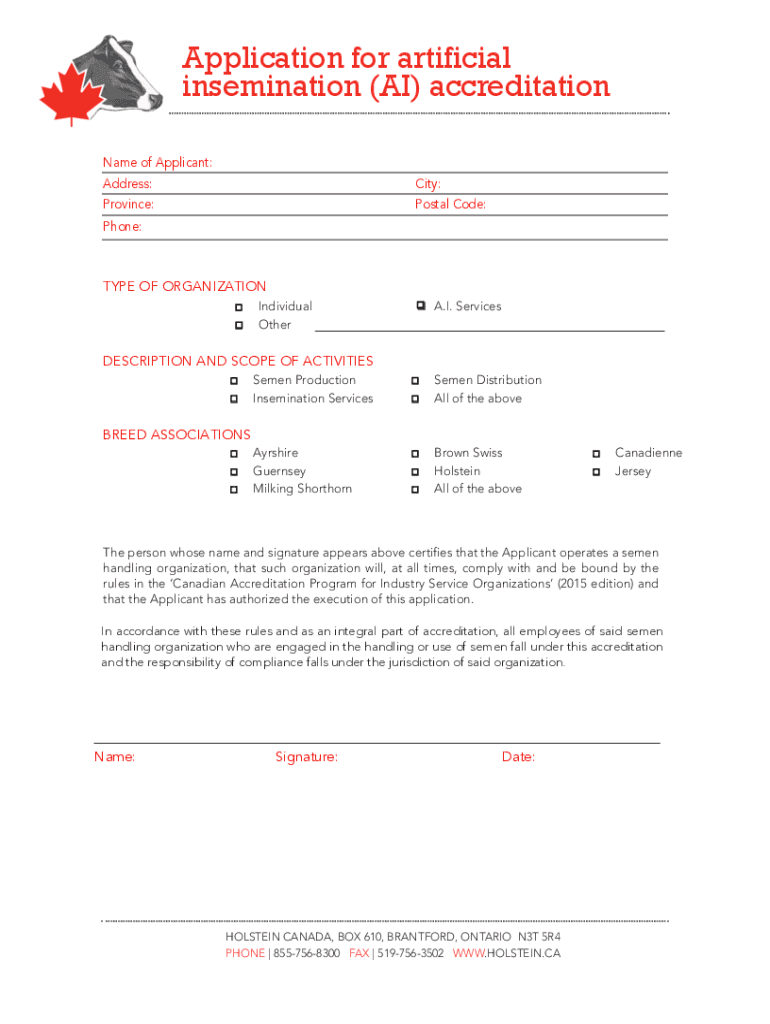 Fillable Online AI SIRE APPLICATION FORM Fax Email Print - pdfFiller