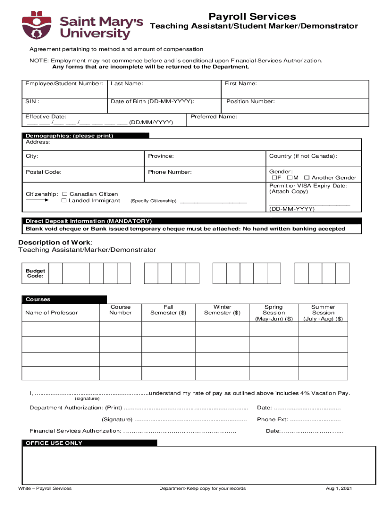 Fillable Online Payroll Services Fax Email Print - pdfFiller