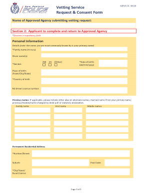 Fillable Online Vetting Control API - vetting service request message ...