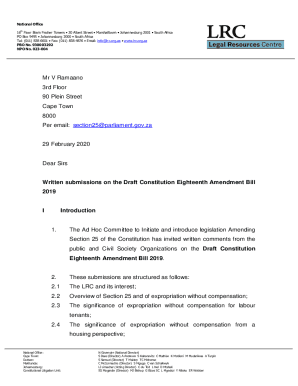 Fillable Online pmg org Submission in respect of the third cycle ...