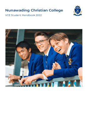 Fillable Online VCE Overview Fax Email Print - pdfFiller