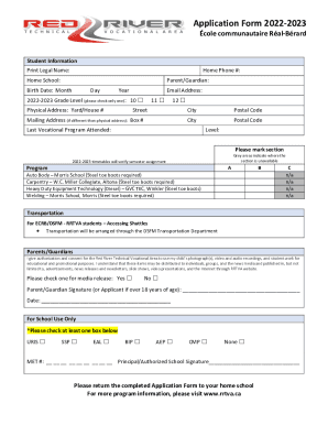 Fillable Online 2022-2023 Grade Level (please check only one): 10 Fax ...