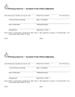 Fillable Online Bib Sheet for Electronic Resource Fax Email Print ...