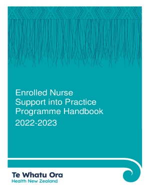 Fillable Online Enrolled Nurse Support into Practice Programme ... Fax ...