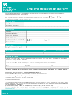 Fillable Online Employer Reimbursement Form .docx. Employer Reimbursement Fax Email Print ...