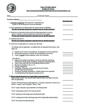 Fillable Online Building Permit/Inspection Reports Fax Email Print ...