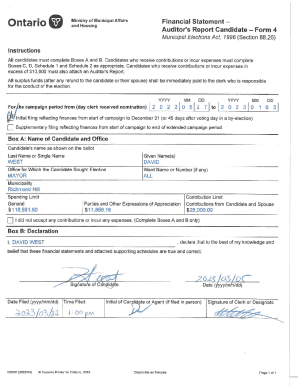 Fillable Online 2022 Elections Form 4 - West, David Fax Email Print ...