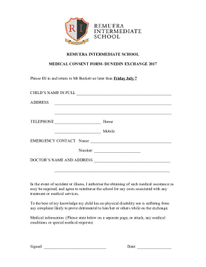 Fillable Online Please complete and return the attached parent consent form ... Fax Email Print ...