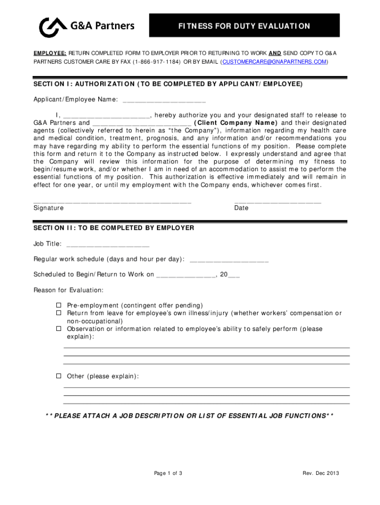 Fillable Online Return-to-Work Release Form Fax Email Print - pdfFiller