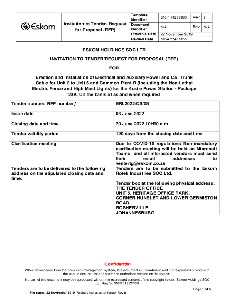 Fillable Online Request For Proposal (RFP) template - PATCO Fax Email ...