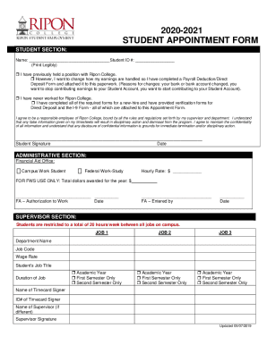 Fillable Online Student Worker (Metro) Employment Application Fax Email ...