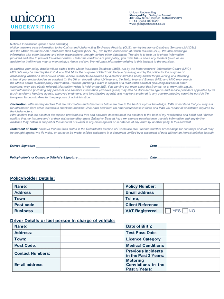 Fillable Online Incident Notification Form Fax Email Print - pdfFiller