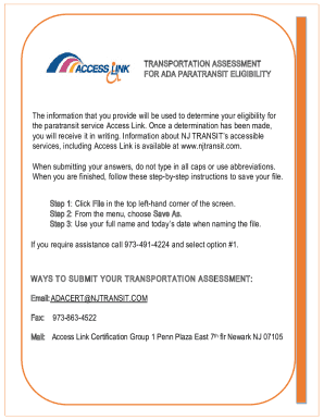 Fillable Online What is Paratransit Service and How Can I Get It? Fax ...