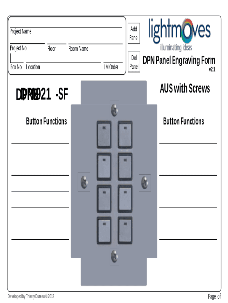 Fillable Online DLP Engraving Sheet Fax Email Print - pdfFiller