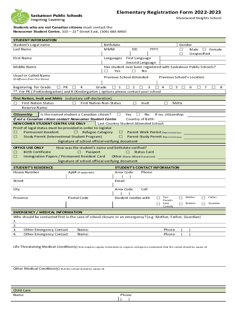 Fillable Online 2022 23 Registration Form.docx Fax Email Print - pdfFiller
