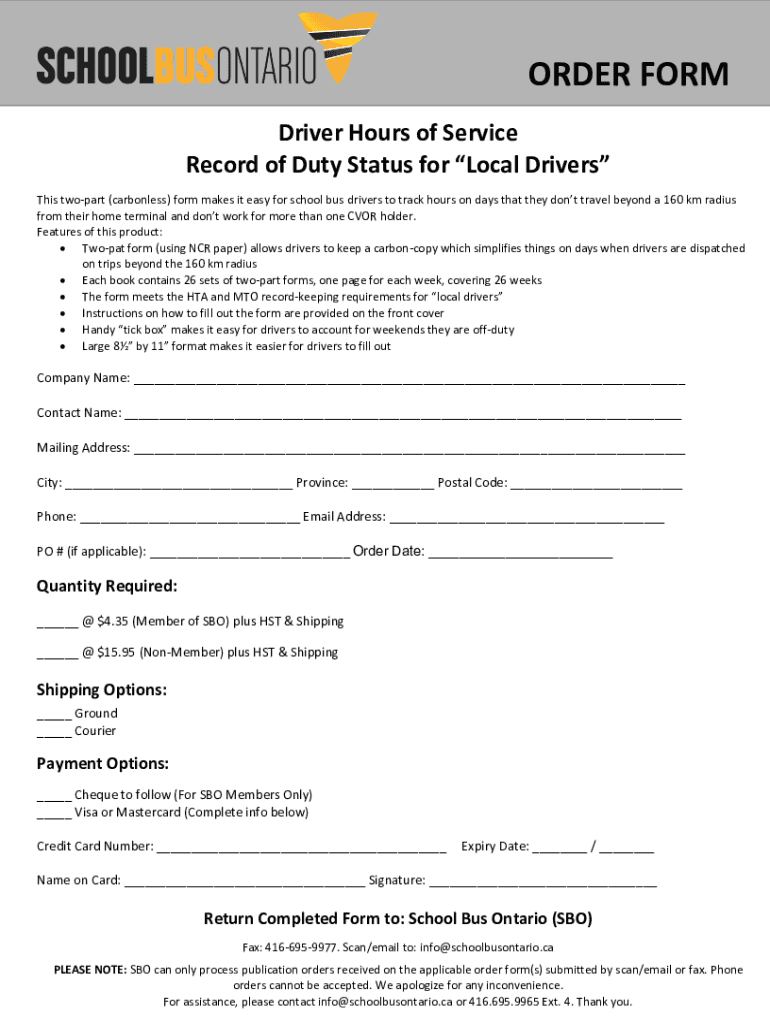 Fillable Online School Bus Drivers Pre-Trip Inspection Form, Carbonless Fax Email Print - pdfFiller